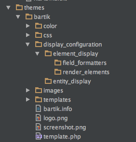Entity display: Theme definition | Entity display | Drupal 7 guide on Drupal.org